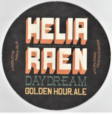 Helia Brewing Co Coaster Vista CA | eBay