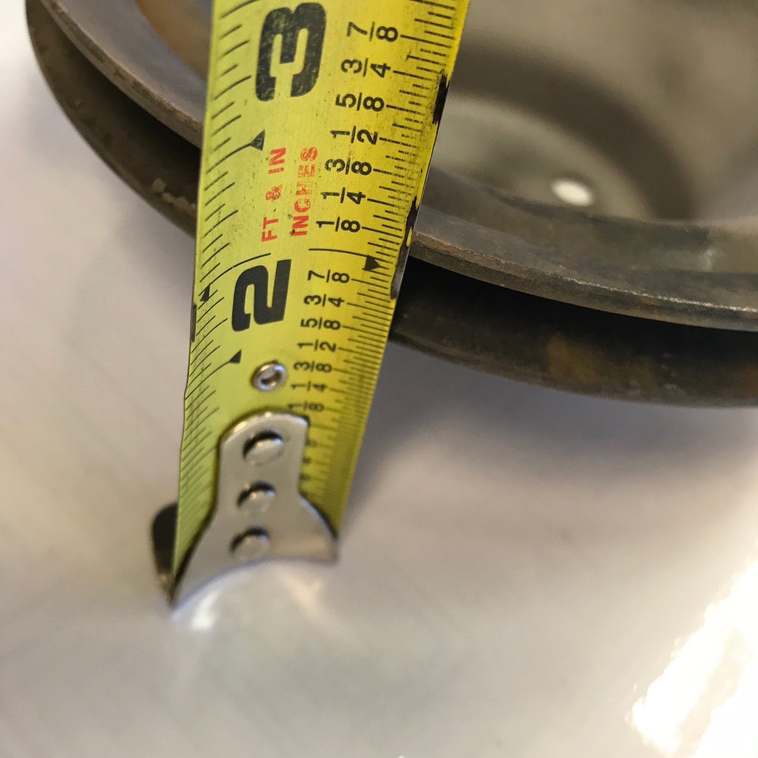 Mopar single Groove 318 340 360 Water Pump Pulley 3769132 Cuda ...