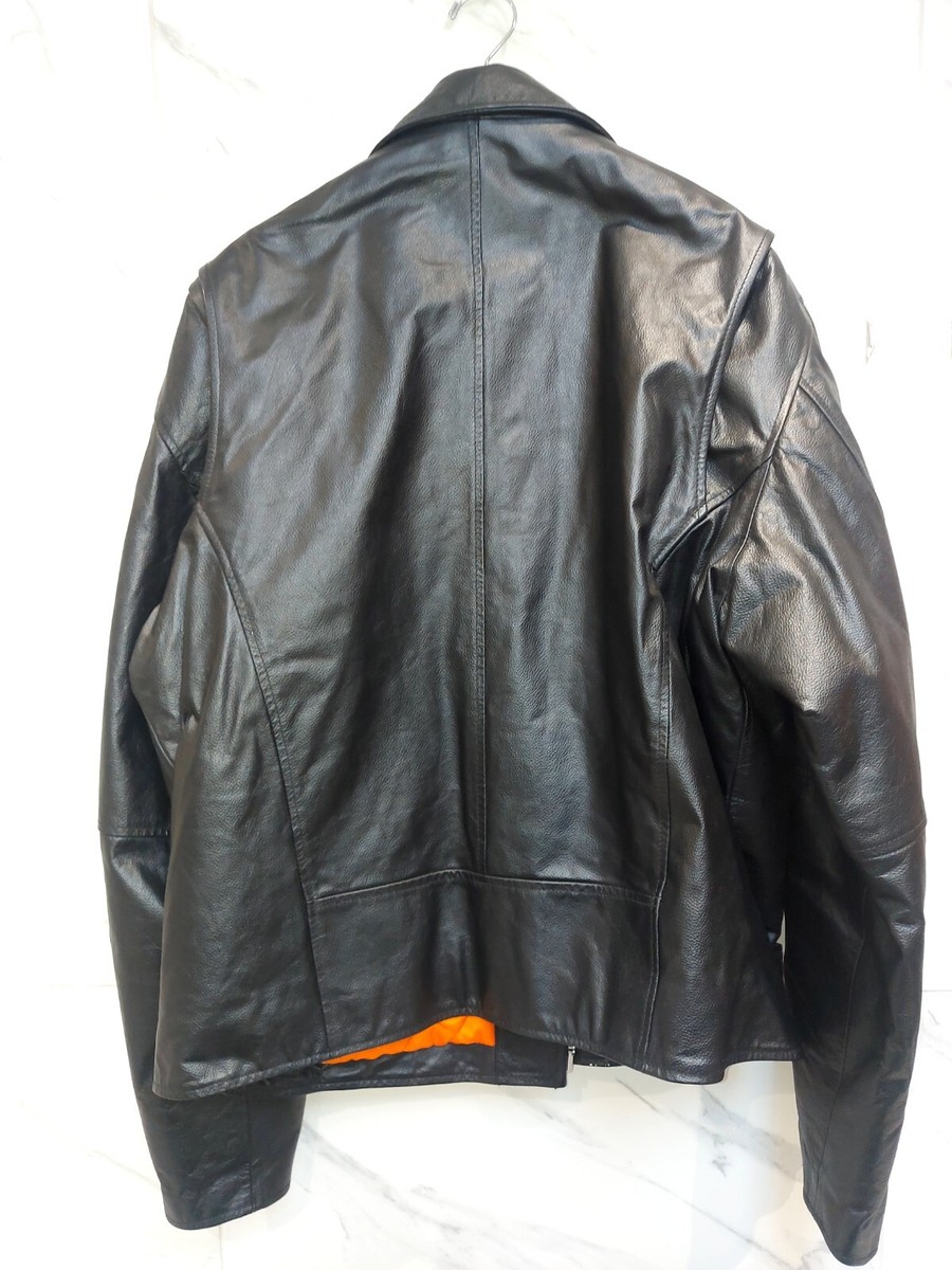 BATES Genuine LEATHER BIKER JACKET, 57% OFF