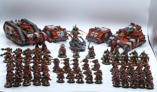 Thousand Sons Horus Heresy army painted | eBay UK