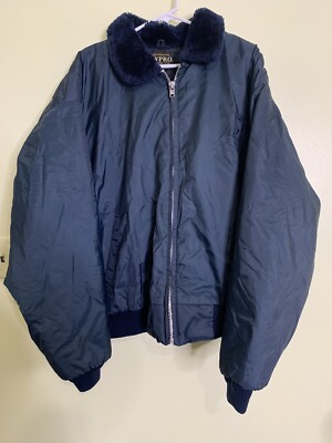 Law Pro Enforcement Security Jacket Faux Fur Collar 3XL XXXL | eBay