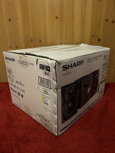 Sharp CD-BH950 240W 5-Disc Mini Shelf Speaker System for sale online | eBay
