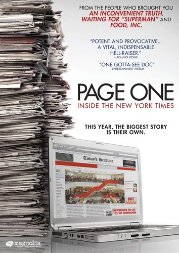 Page One: Inside The New York Times (DVD) David Carr Bruce Headlam | eBay