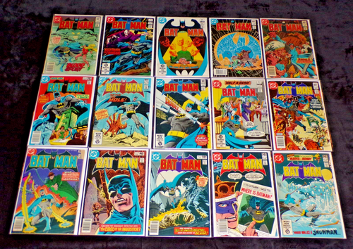 BATMAN 302 320 331 336 337 339 340 343 346 347 349 350 354 358 365 LOT ...