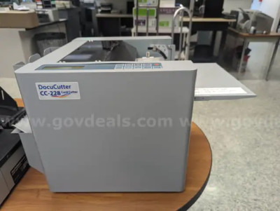 Duplo Cc-228 Tabletop Business Card Cutter / Slitter | eBay