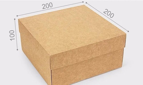 LARGE BROWN 20cm X 20cm X 10cm BOX WITH THE LID GIFTS, RETAIL, TOYS ...
