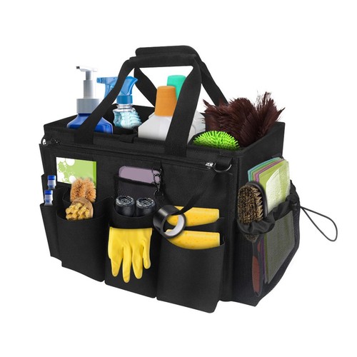 Cleaning storage Organizer Cleaning Supply Tote for Gardening Sewer ...