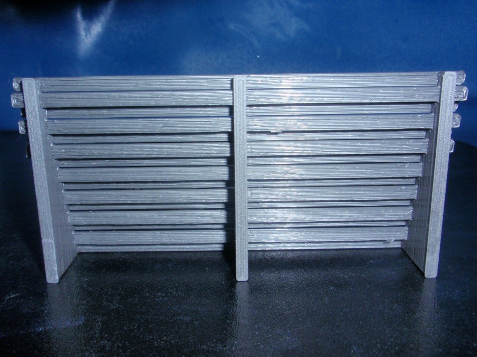 HO Scale Straight Bleachers 2 Pack - Custom colors - Type #3 | eBay