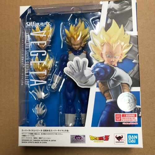 S.H. Figuarts Super Saiyan Vegeta Awakening Blood Figure Dragon Ball Z ...