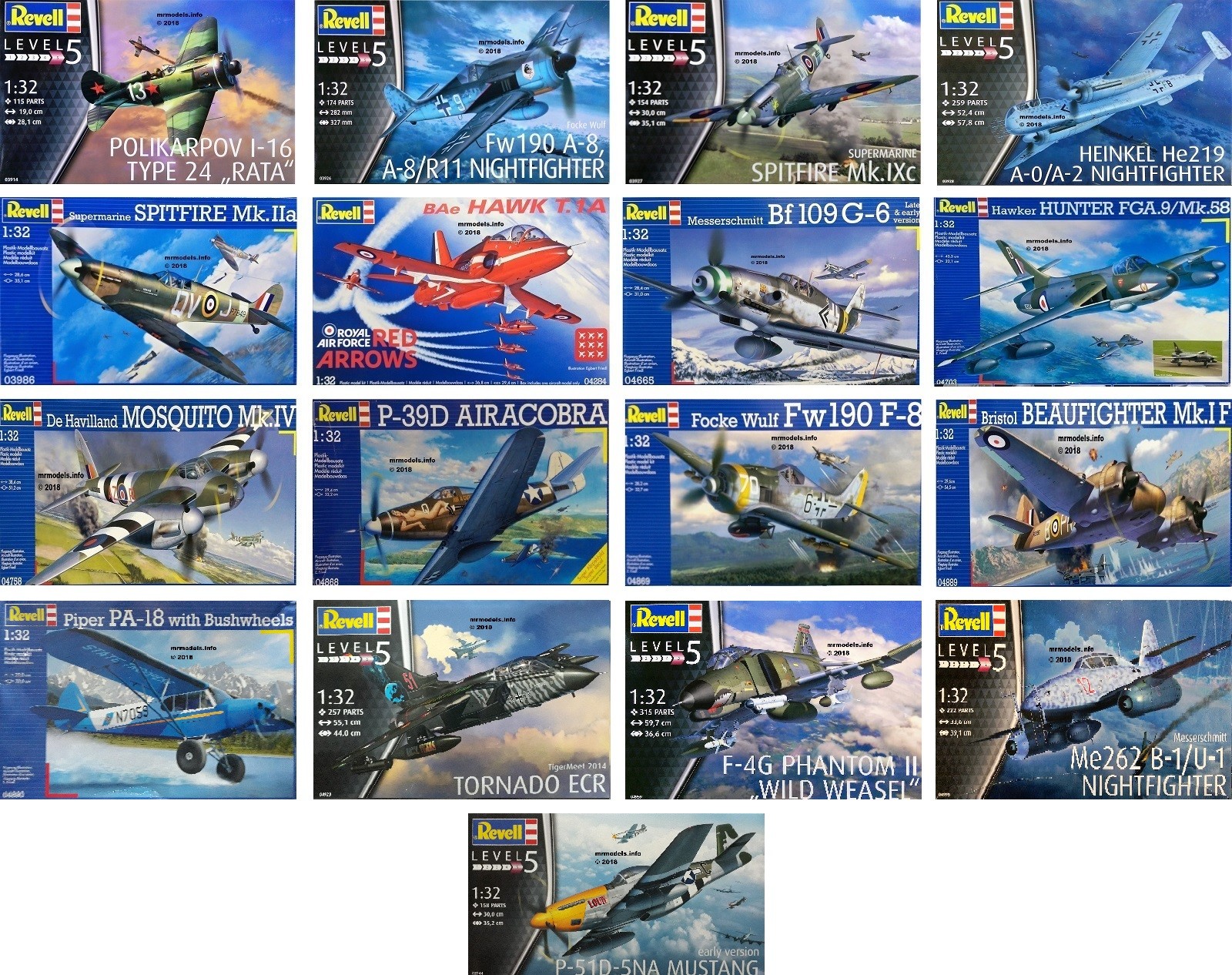 Revell 1/32 Flugzeug Flugzeug Militär Neu Kunststoff Modellbausatz 1 32 ...