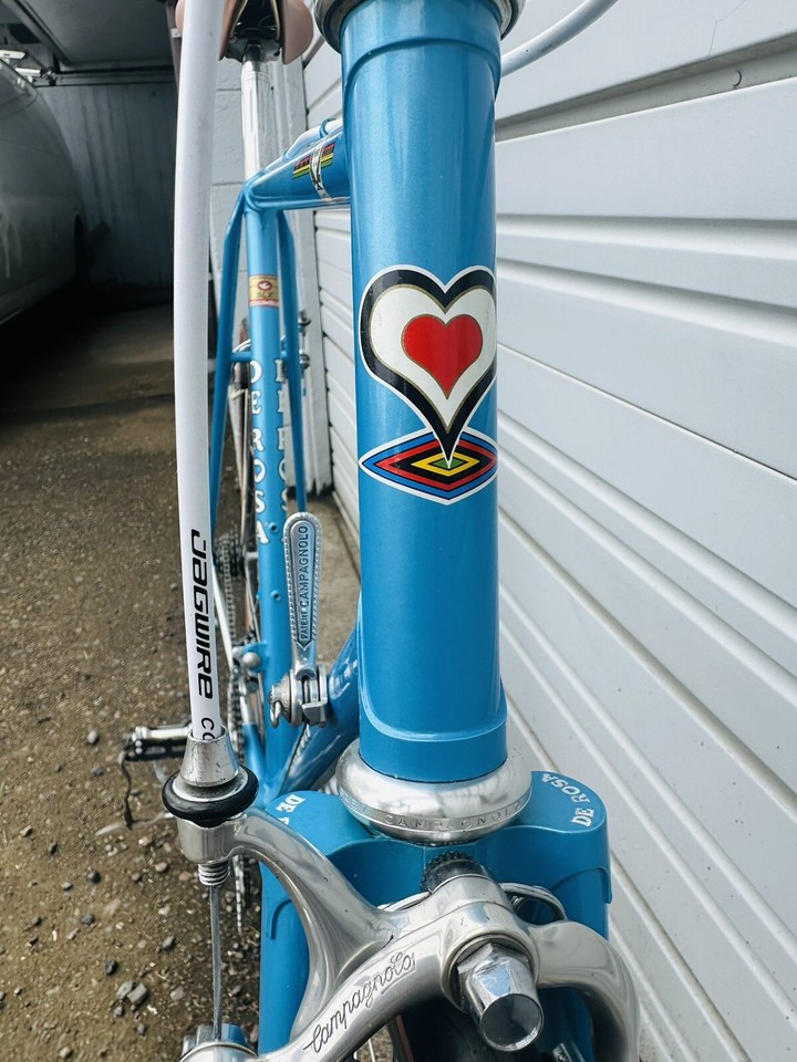 De Rosa Professional SLX 80s Italian Road Bike Cobalt Super prestige 59 ...