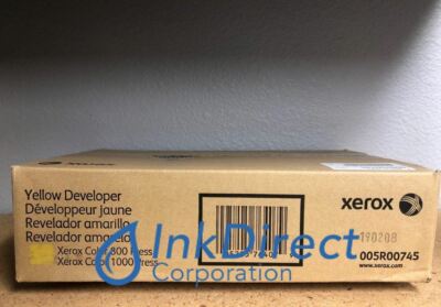 Xerox 5R745 005R00745 Developer Yellow Digital Color Press 800 1000 | eBay
