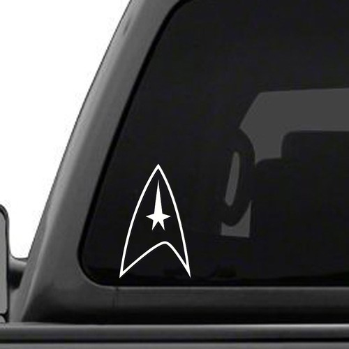 Star Trek Logo Starfleet Academy Vinyl Car Decal Federation - Precision ...