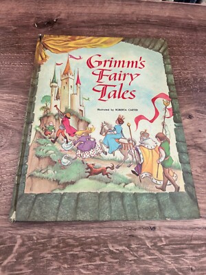 Grimms Fairy Tales by Roberta Carter, Vintage 1962, Childrens Book ...