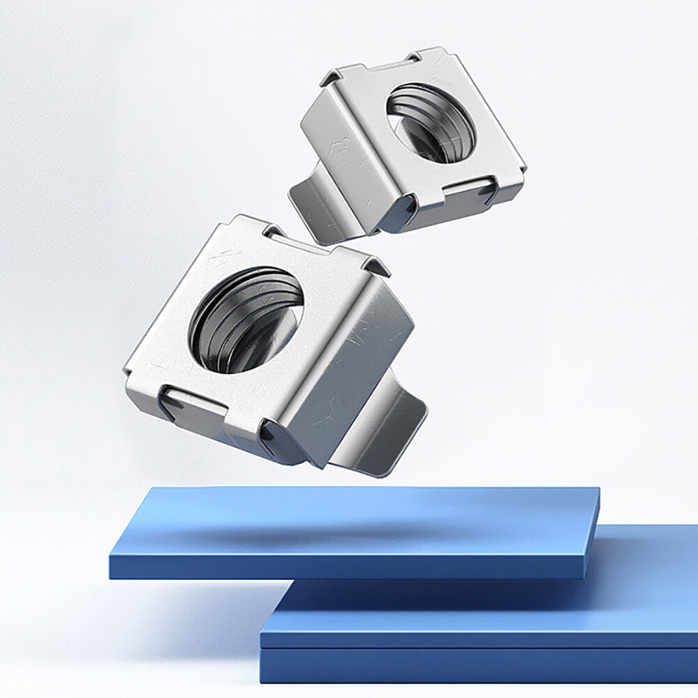M4 M5 M6 M8 Cage Nut Stainless Stee Mount Rack Cabinet Fixing Captive ...