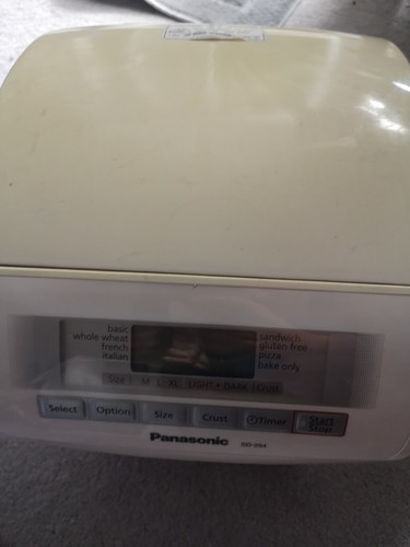 Panasonic SD-254 Bread maker Pizza Dough French Italian Gluten Free Bake | eBay