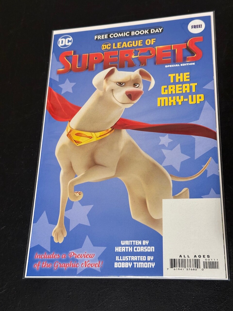 FREE COMIC BOOK DAY FCBD DC League of Superpets The Great MXY-UP SUPERDOG | eBay