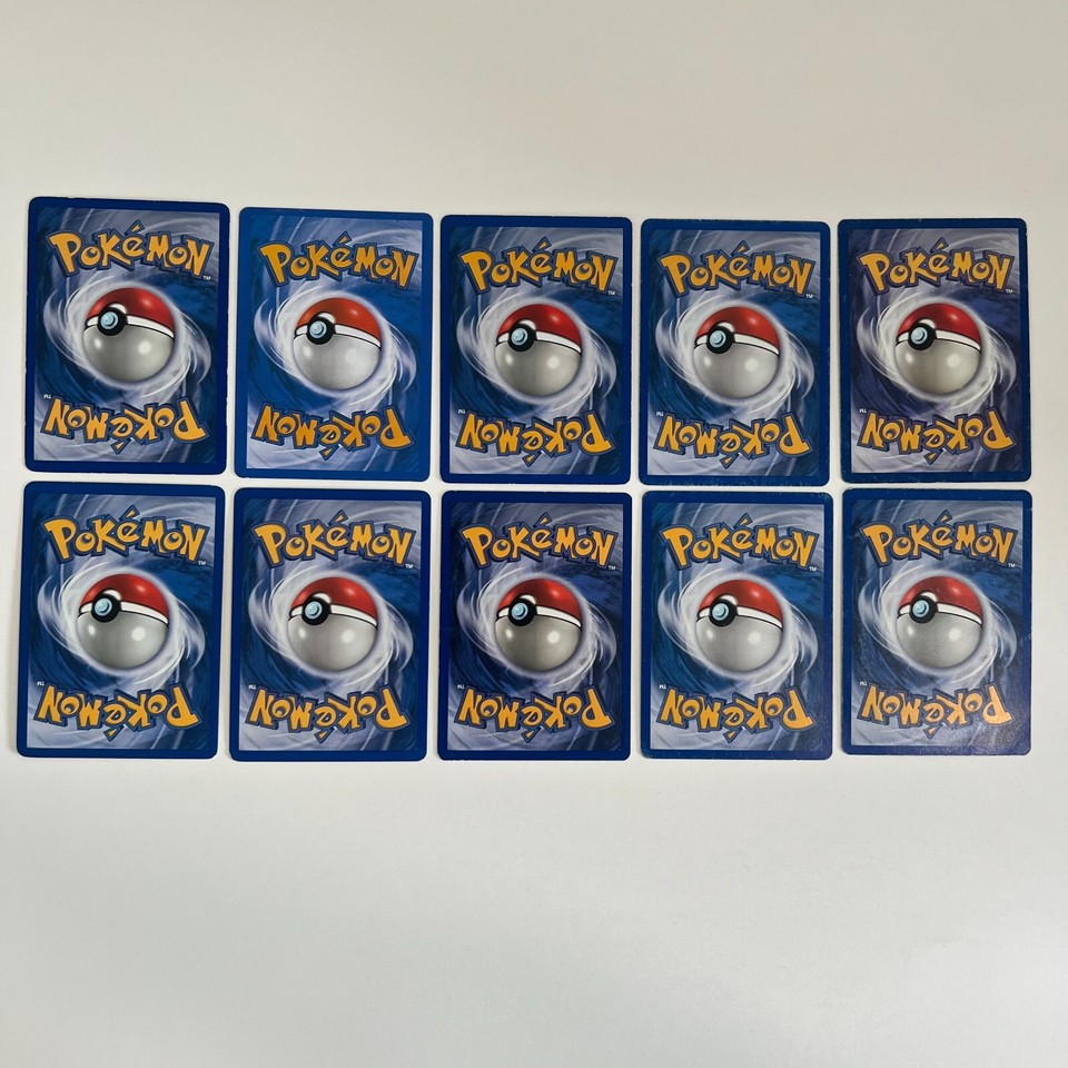 Pokemon Cards - 10 Cards, Grass Card Pack, MP | eBay