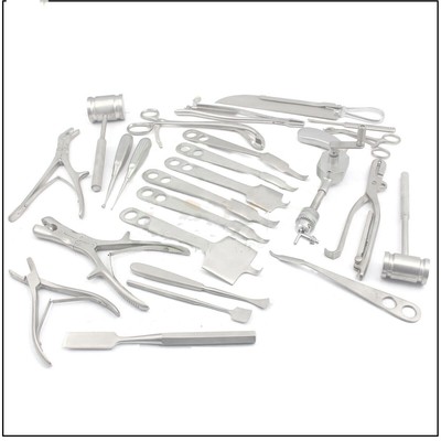 Orthopedic Retractor Bone Drill Saw Surgical Surgery Instruments 29 Set ...