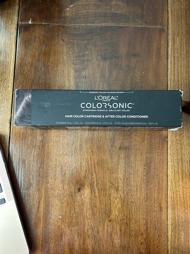 L'Oreal Colorsonic Hair Color Cartridge & Conditioner Dark Brown ...