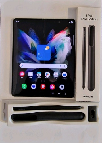 Samsung Galaxy Z Fold3 5G 12GB SM-F926B/DS 512GB Phantom Silver ...