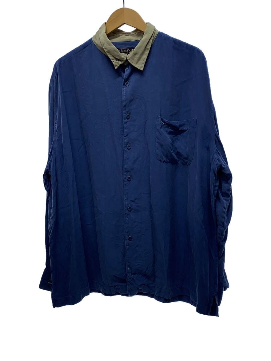 NAT NAST 90s Stitchwork Two-Tone Long Sleeve Shirt, X… - Gem