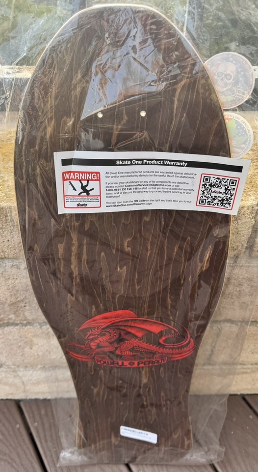 Powell Peralta Steve Caballero Chinese dragon skateboard deck Brown ...