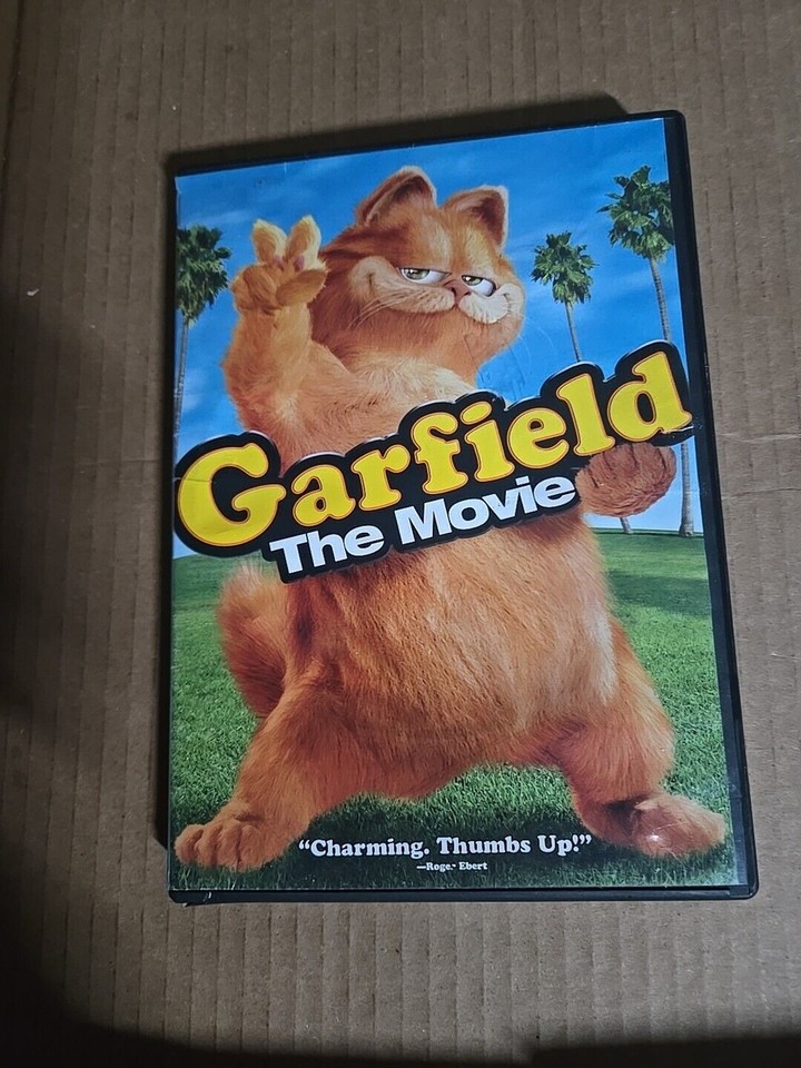 GARFIELD: THE MOVIE family film kid movie dvd 2004 animated cartoon ...