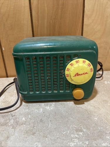 Arvin 243-T Vintage Metal Am Tube Table Radio | eBay