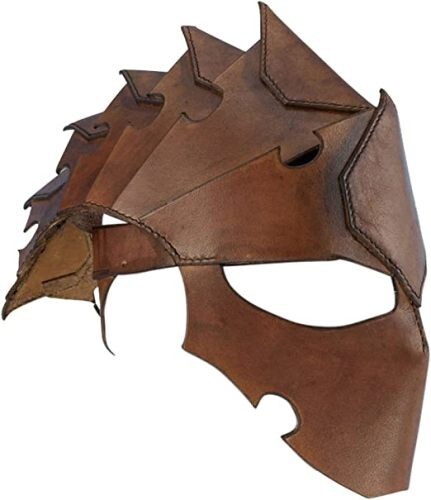 Assasins Leather Helmet Head Armour | eBay