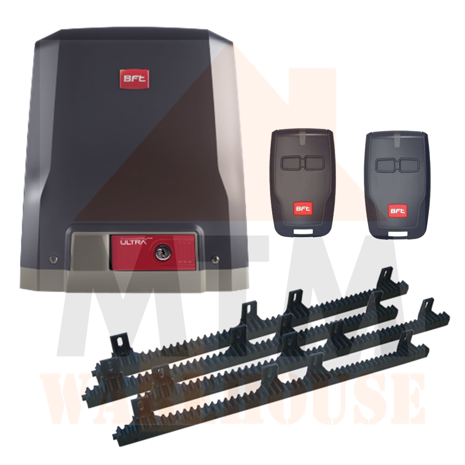 BFT DEIMOS Ultra BT A600 Slide Gate Motor with COMPACTA A20-180 ...