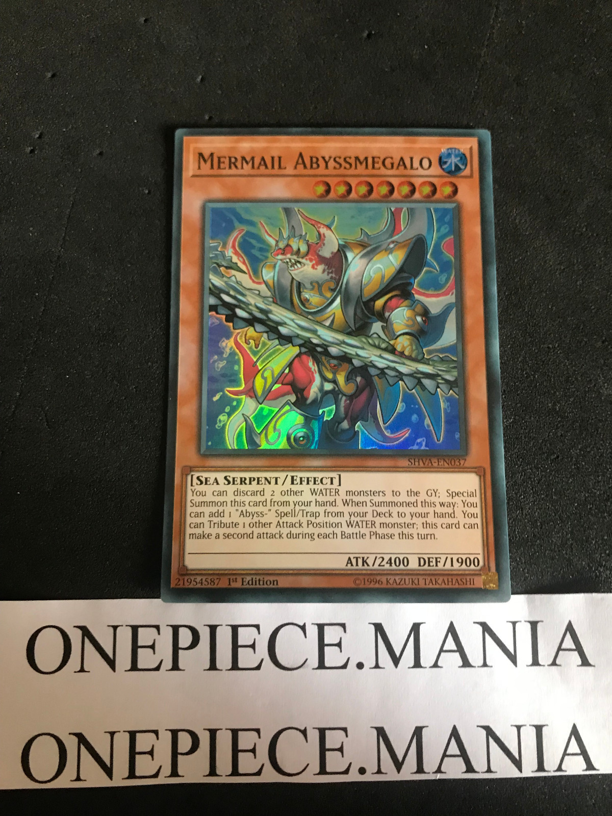 Yu-Gi-OH! Mermail Abyssmegalo SHVA-EN037 | eBay Australia