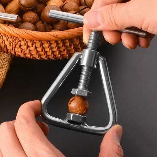 Manual Macadamia Cracker Triangle Design Walnut Sheller Nut Opener ...