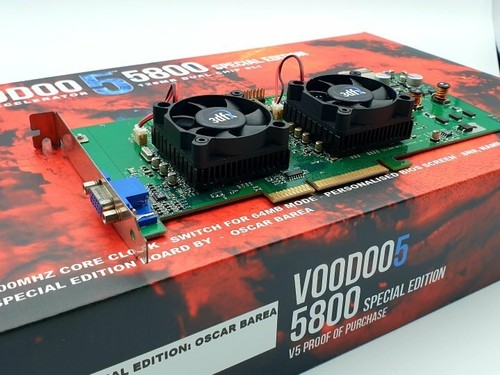 S/N#016 - 3dfx Voodoo5 5800 @200MHz 128Mb 6000 5500 4800 4500 3500 3000 ...