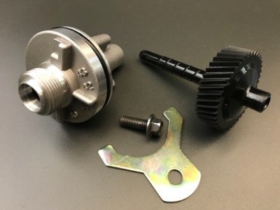 TH400 Transmission Speedometer Housing & 40 Tooth Driven Gear w Bracket ...