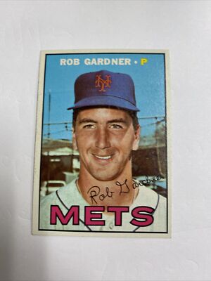 1967 Topps Rob Gardner New York Mets Card #217 | eBay