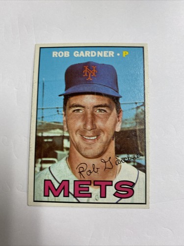 1967 Topps Rob Gardner New York Mets Card #217 | eBay