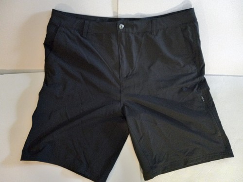 Gerry Shorts Mens 40 Cargo Hiking Black Stretch Polyester Blend | eBay