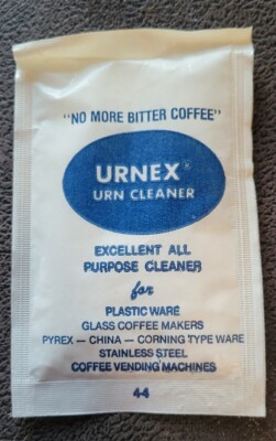 Urnex Original Urn and Brewer Cleaner 200 ct 1 oz Professional Coffee ...