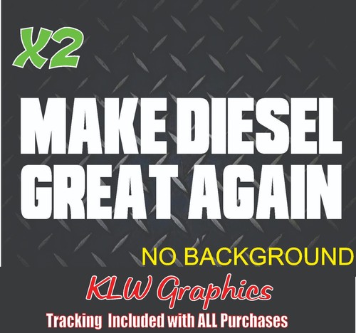 Make Decal Sticker Turbo Diesel Truck 7.3L 6.7L 6.6L Crew Cab Soot Def ...