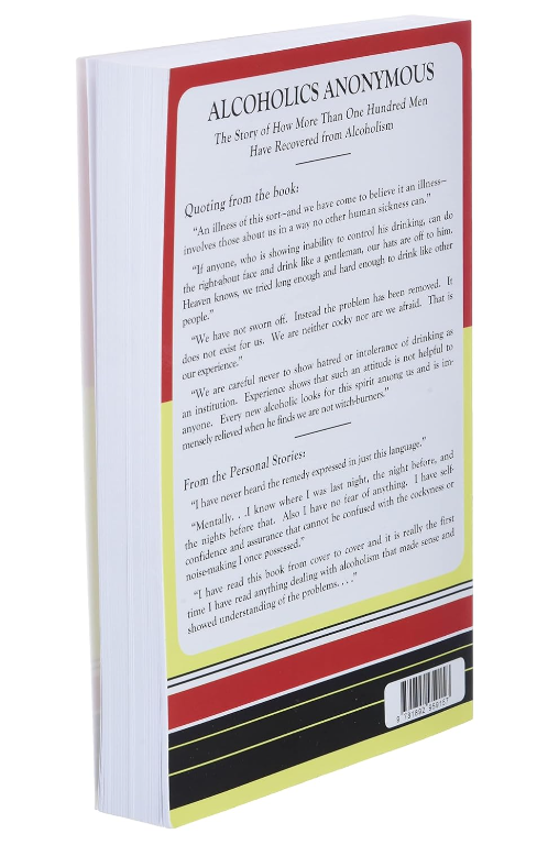 Alcoholics Anonymous Big Book 1St Edition Reproduction 1939 Alcoholism ...