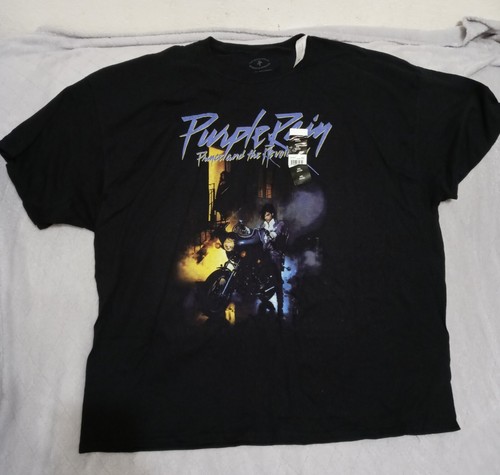 Official Prince Merchandise NWT Purple Rain Mens Prince & Revolution T ...