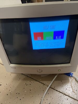 Vintage KDS Korea Data Systems VS-7i 17" CRT Retro Gaming Monitor VGA ...