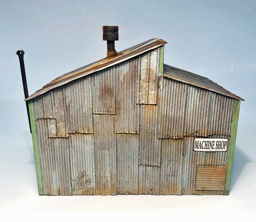 Thomas Yorke MACHINE SHOP O On30 Model Railroad Structure Unpainted Kit ...
