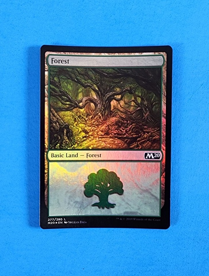 1x Forest Basic Land Core Set 2020 Mtg Magic Gathering Card Green Mana ...