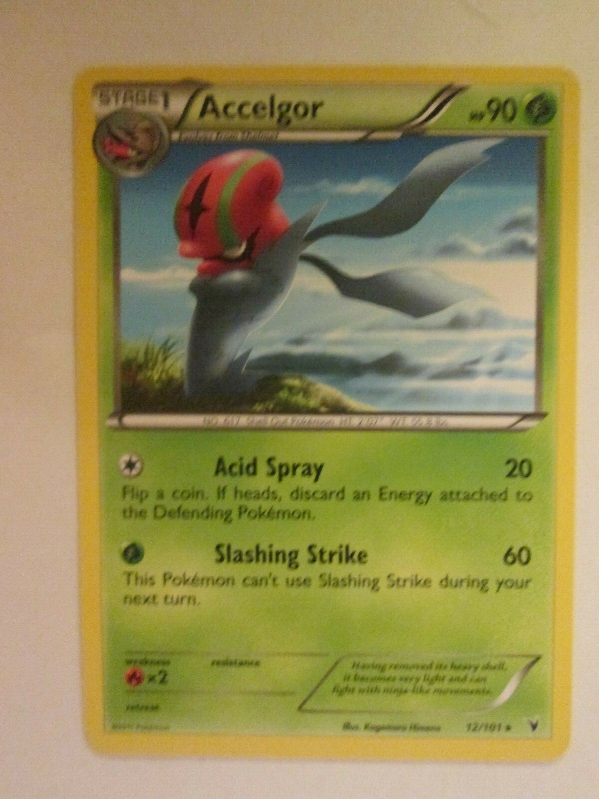 065PK012 - Accelgor - 12/101 - Noble Victories - Rare Z | eBay