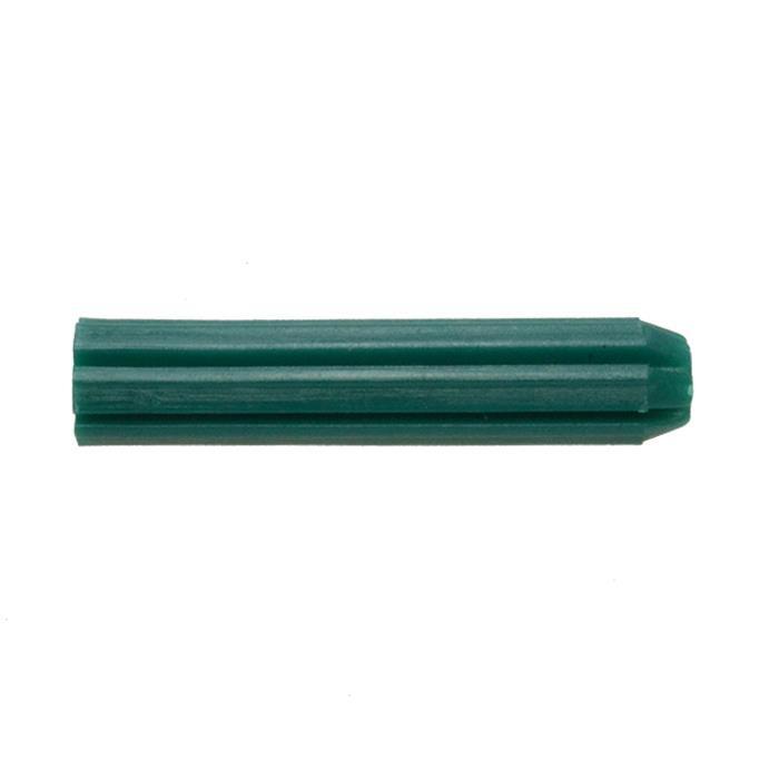 Qty 500 Green PVC Wallplug 6.5mm x 38mm suit 10-12g Screw Masonry ...