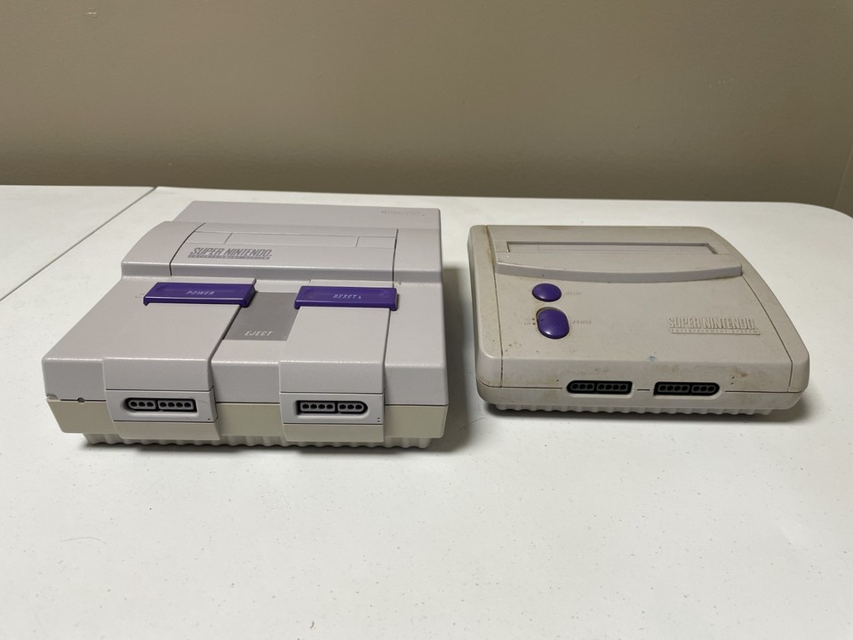 Super Nintendo Original and Junior SNES Lot - For Parts or Repair ...