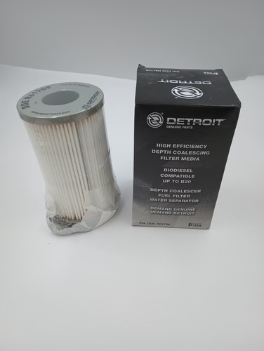 (1) NEW GENUINE OEM PARTS DETROIT PN: DDE R61709 FUEL FILTER / WATER ...