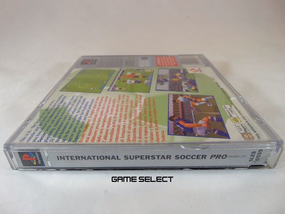 International Superstar Soccer pro Iss PLAYSTATION 1 PS1 Pal - Complete ...